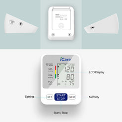iCare® CK238 Automatic Digital Blood Pressure Monitor – iCare Philippines