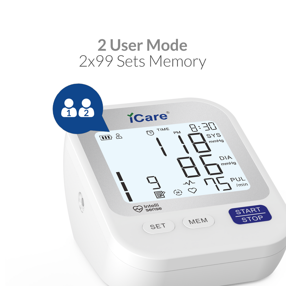 iCare® CK239 USB Powered Automatic Digital Blood Pressure Monitor with ...