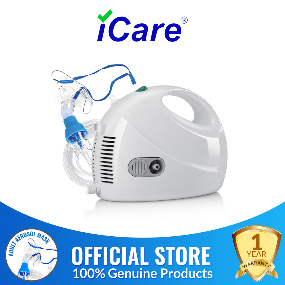 iCare N33 AeroCare Compressor Nebulizer with Choice of Nebulizer Kit ...