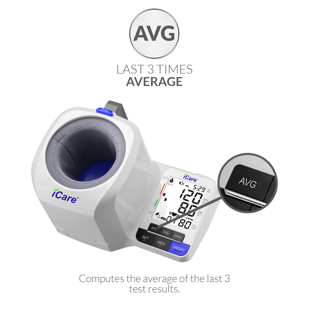 iCare® BK36 Automatic Digital Blood Pressure Monitor / Digital Sphygmo ...